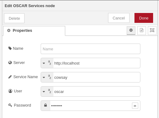 Design of workflows across OSCAR services with Node-RED (Part 1).